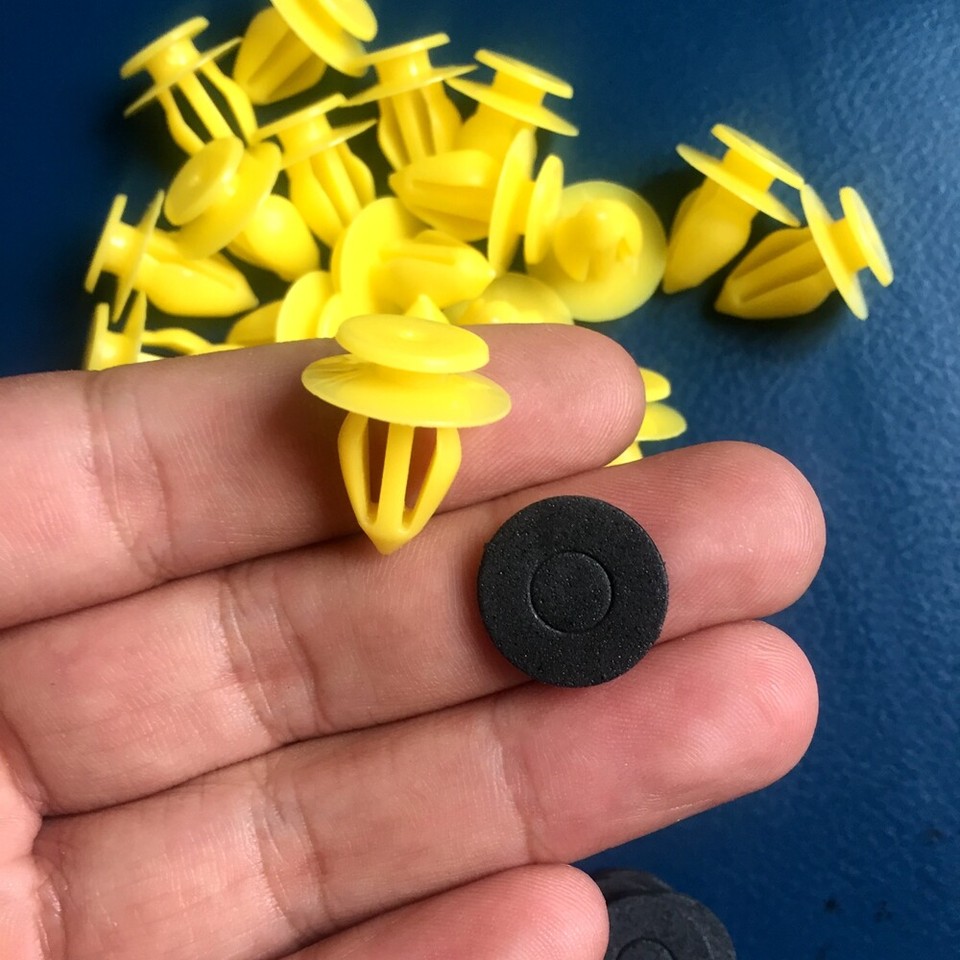 20 Moulding Clip Retainer For Land Rover DZM000070 A B Pillar Molding ...