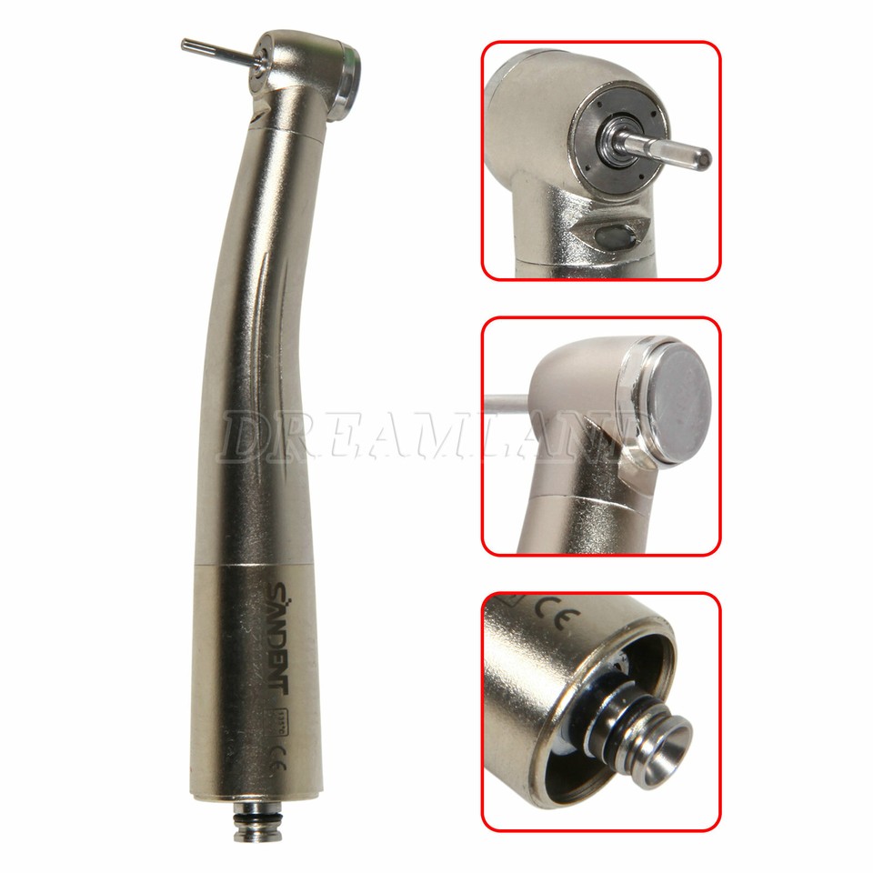 SKYSEA Dental High Speed Handpiece Fiber Optic Turbine Fit NSK 6H LED ...
