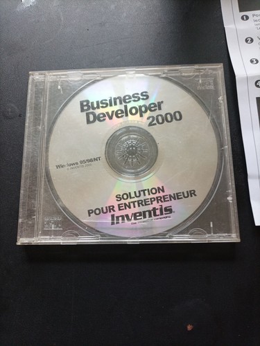 BUSINESS DEVELOPER 2000. WINDOWS 95/98/NT .INVENTIS .SOLUTION POUR ...