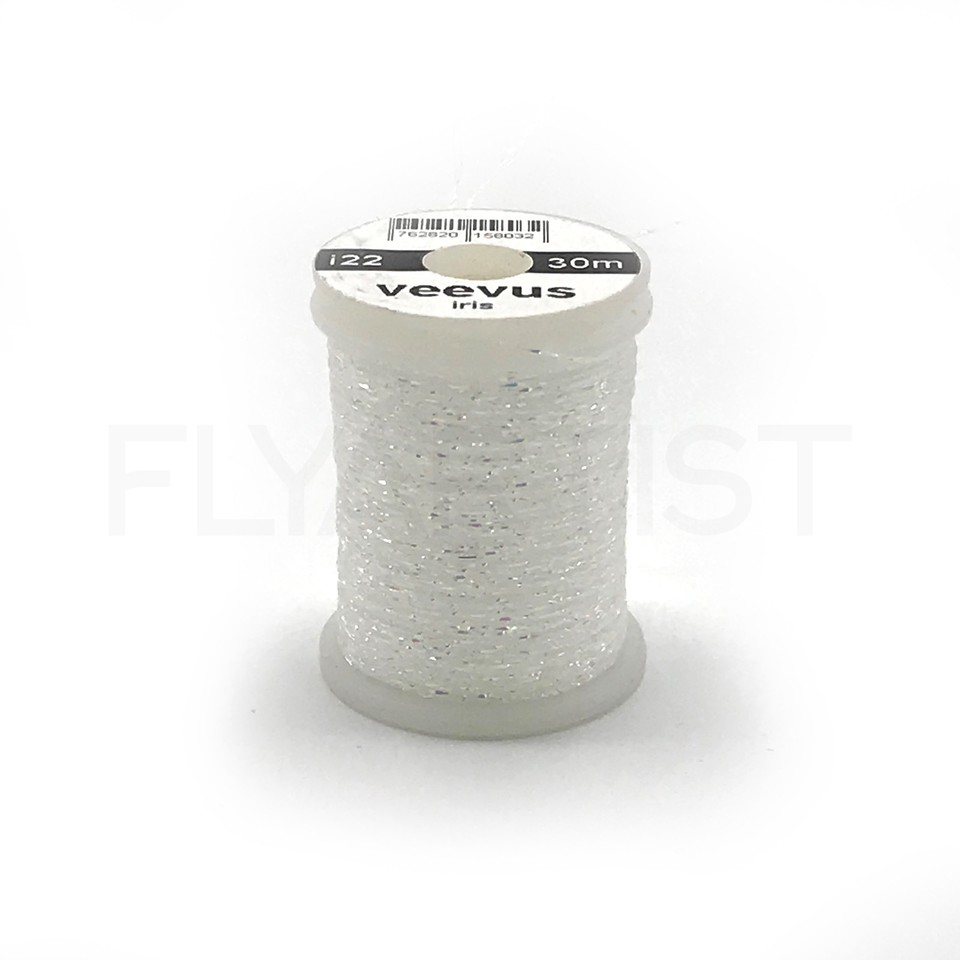 VEEVUS IRIDESCENT THREAD - Fly Tying Iris Midge Rib Body Ribbing ...