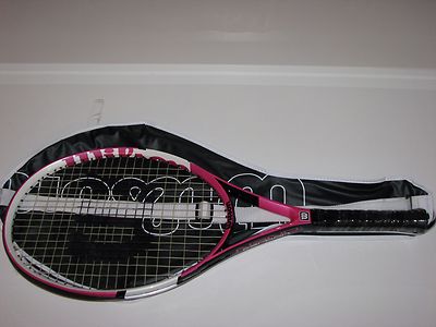 Wilson Hope Nano Carbon Tennis Racquet, Breast Cancer Awareness | eBay