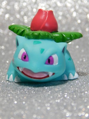 Pokemon Figure - 2004 Ivysaur - Bandai Vinyl Finger Puppet Tomy ...