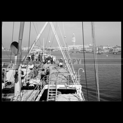 Photo B.002092 SS ESPERIA ADRIATICA LINE (VENICE) 1953 PAQUEBOT CRUISE ...