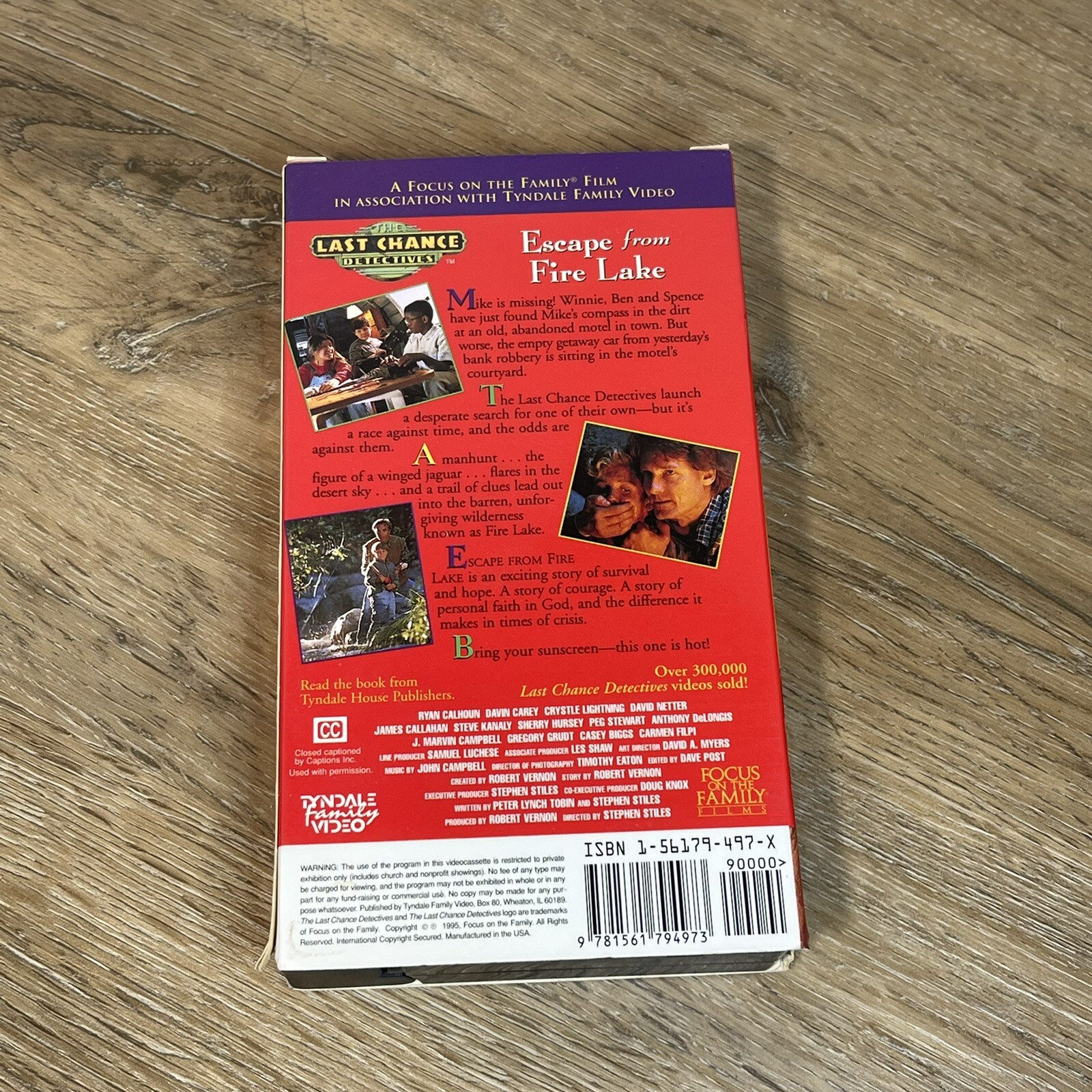 Last Chance Detectives “ Escape From Fire Lake “ VHS R11s1 for sale ...