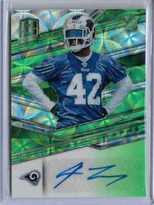 RARE 2018 PANINI SPECTRA JOHN KELLY AUTOGRAPH ROOKIE CARD RC #198 ~ 01/ ...