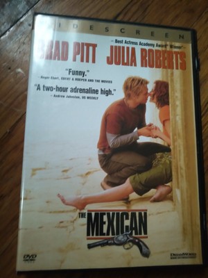 The Mexican - DVD - 2001 - Widescreen - Julia Roberts Brad Pitt ...