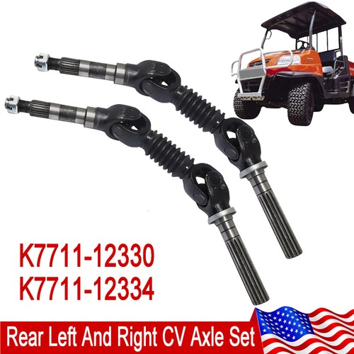 2x Rear Left/Right CV Axle For Kubota RTV 900 1100 1140 K7711-12330 ...