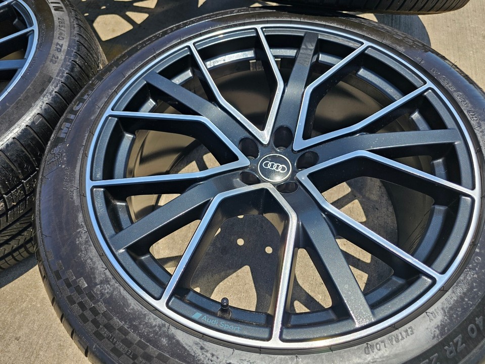 22" Audi RSQ7 OEM wheels rims SQ7 Q7 SQ8 Q8 RSQ8 59065 tires + tpms | eBay