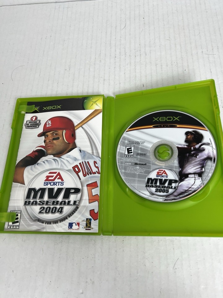 MVP Baseball 2004 (Microsoft Xbox, 2004) Tested And Works Good!! | eBay