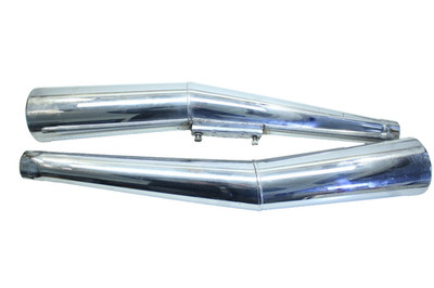 Exhaust Silencer End Pot Left+Right Sito Chrome Muffler Honda CB900F ...