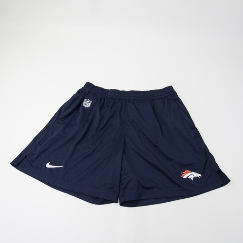 Denver Broncos Nike NFL On Field Athletic Shorts Men's Navy Used | eBay