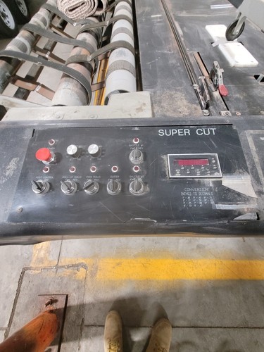 Super Cut Broadloom carpet cutting machine | eBay