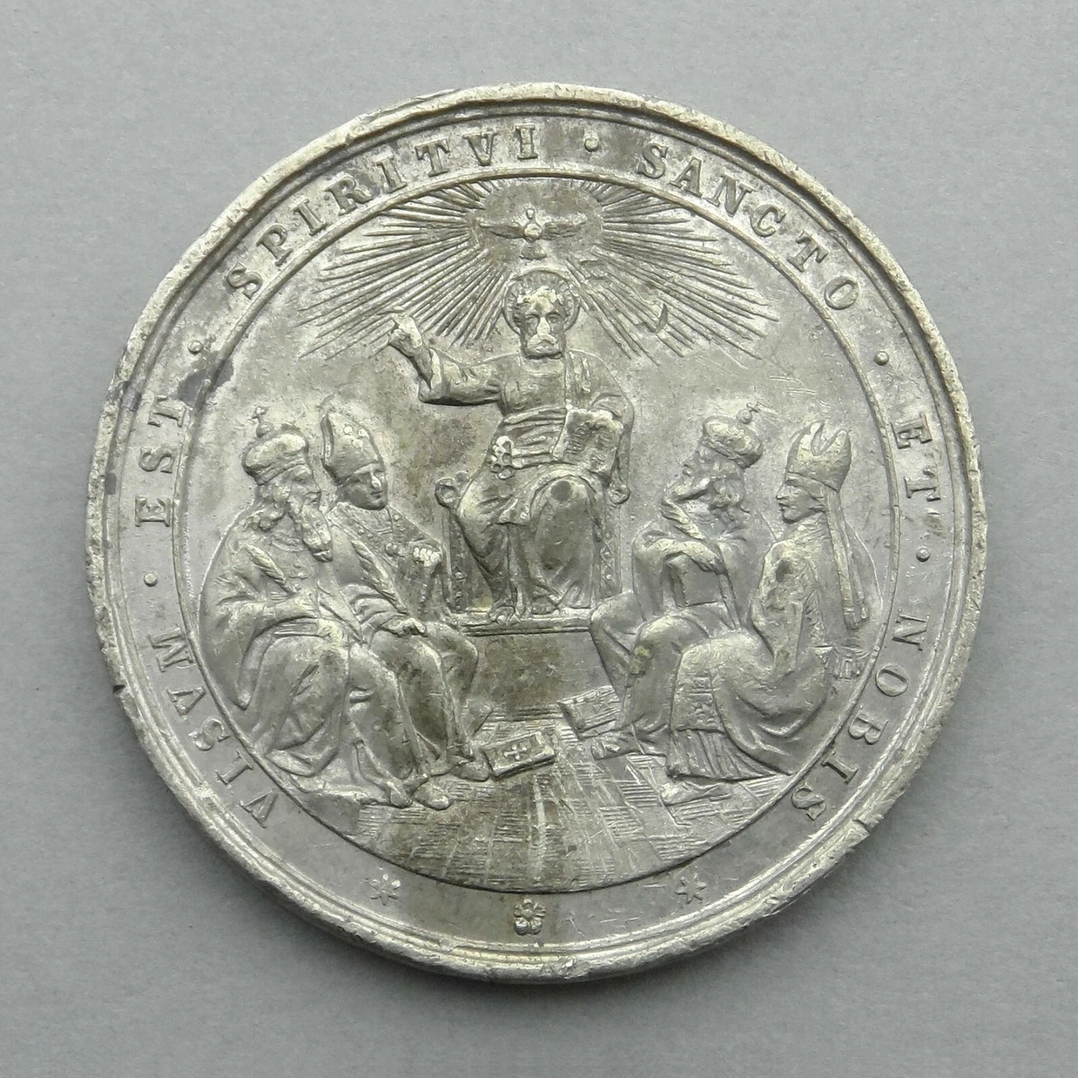 Silver Religious Medals From The Vatican