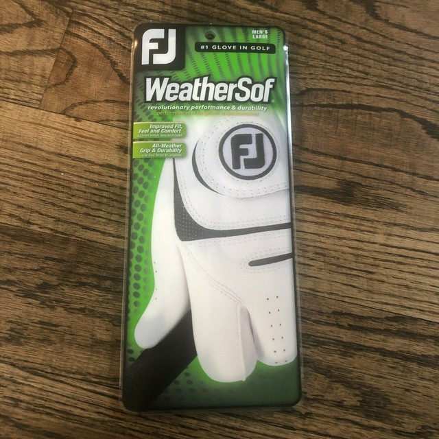 2019 FJ FootJoy WeatherSof 3-pack Golf Gloves Mens Left Large Fj3 for sale online | eBay