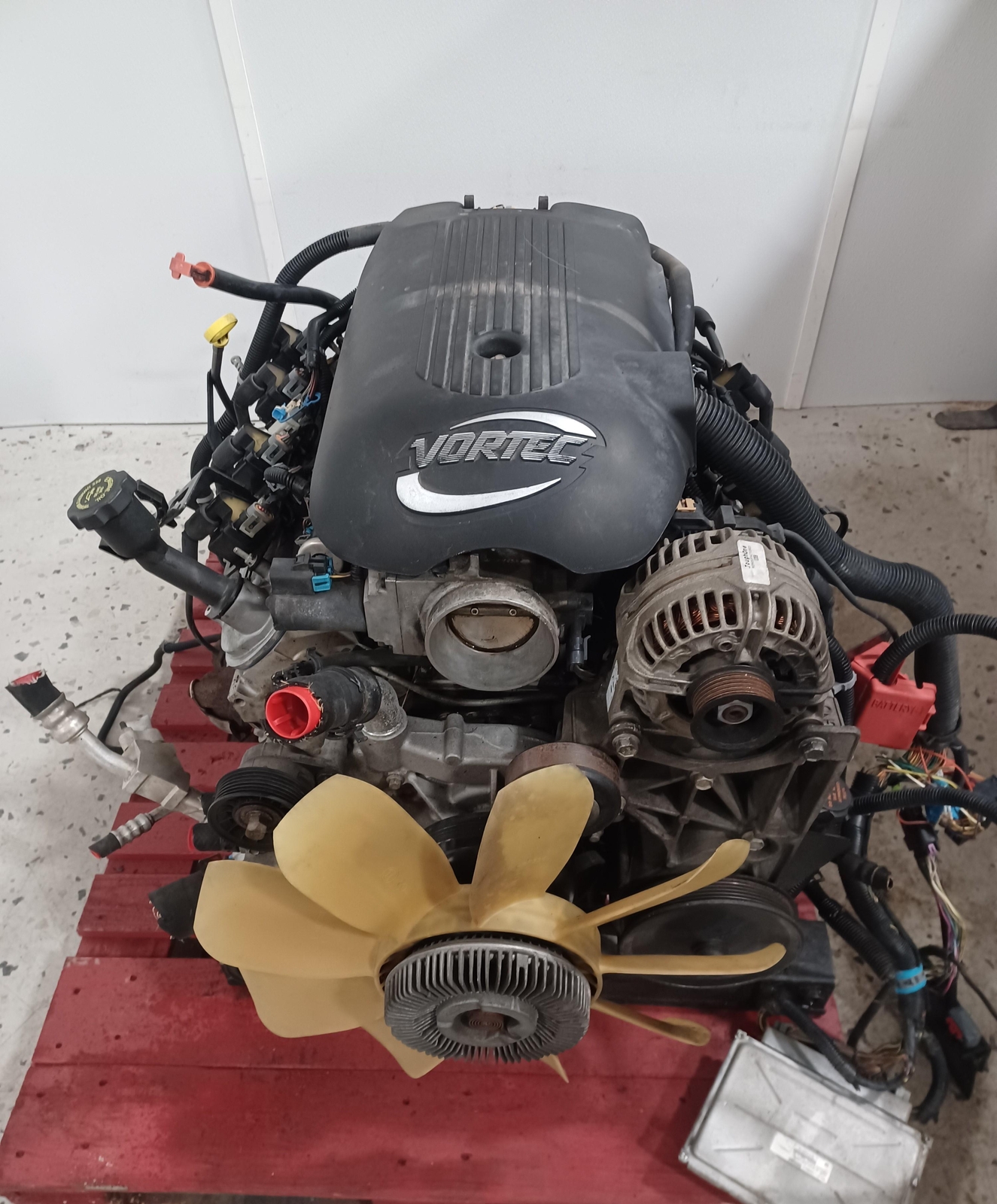 02 TAHOE 5.3 L59 VORTEC ENGINE DBW & 4L60 4X2 2WD TRANSMISSION SWAP LS ...