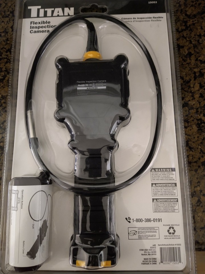 Titan 15053 | Flexible Inspection Camera | New in Package | eBay