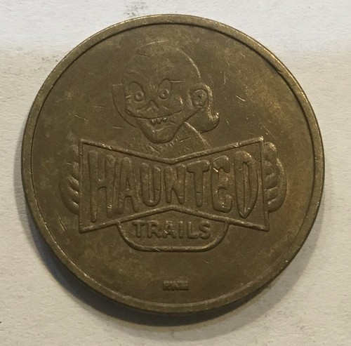 Haunted Trails Token Coin Medal | eBay