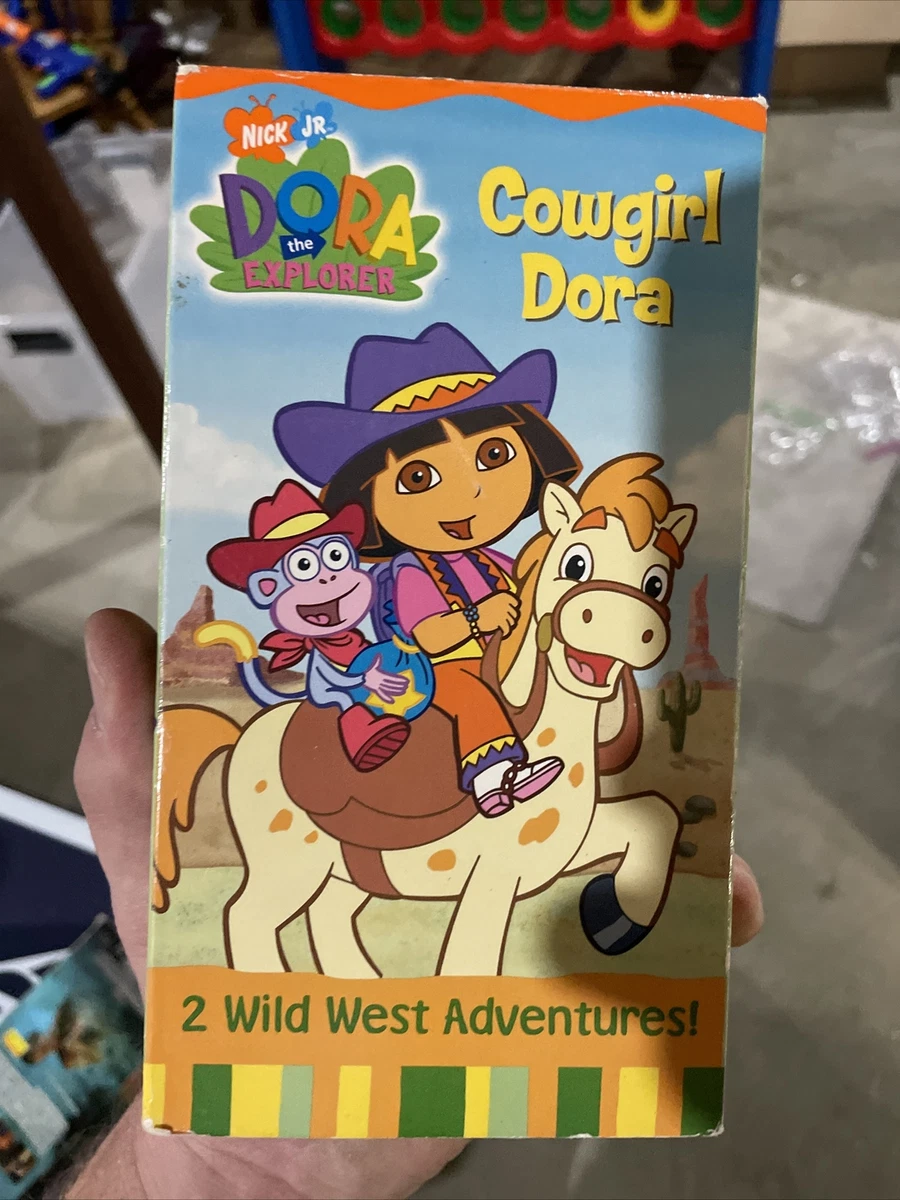 Dora The Explorer Cowgirl Dora Vhs