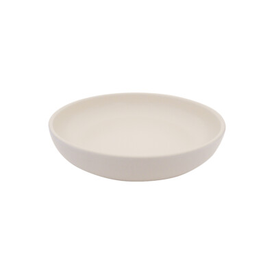 6x Round Bowl 220mm Cream Eclipse Uno Commercial Cafe Restaurant Bowls ...