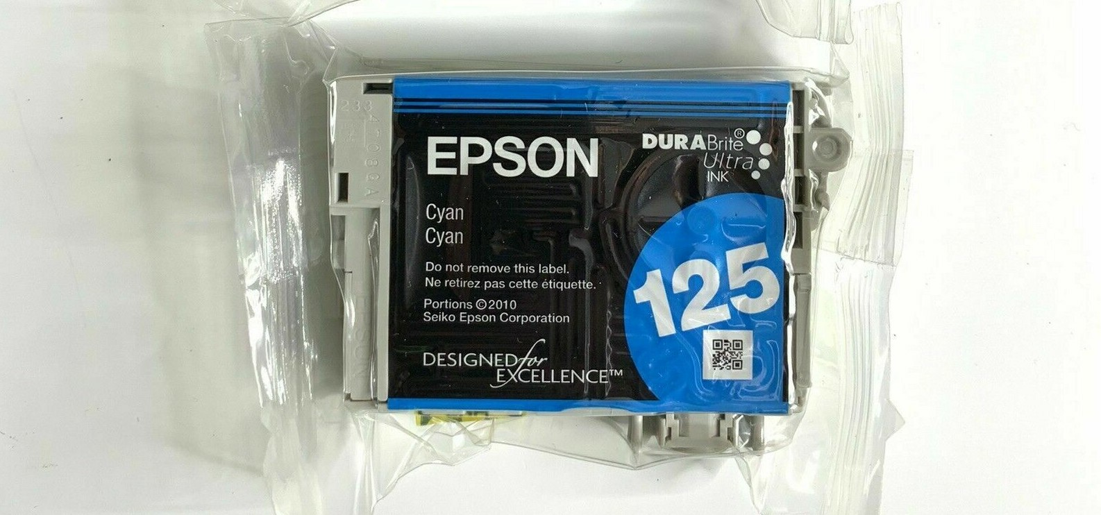 Epson 125 T125220 cayan blue ink = printer Stylus NX125 NX127 NX130 ...