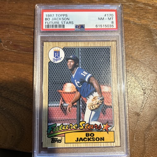 1987 Topps - Future Stars #170 Bo Jackson (RC) PSA 8 | eBay