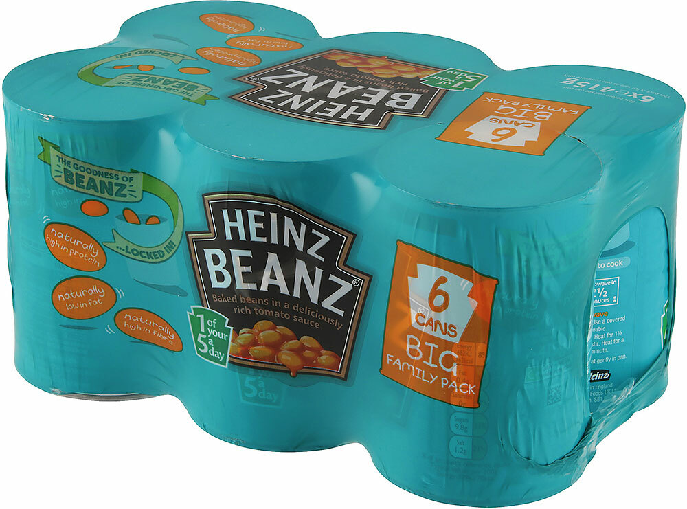 Heinz Baked Beanz in Tomato Sauce 6 x 415g | eBay UK