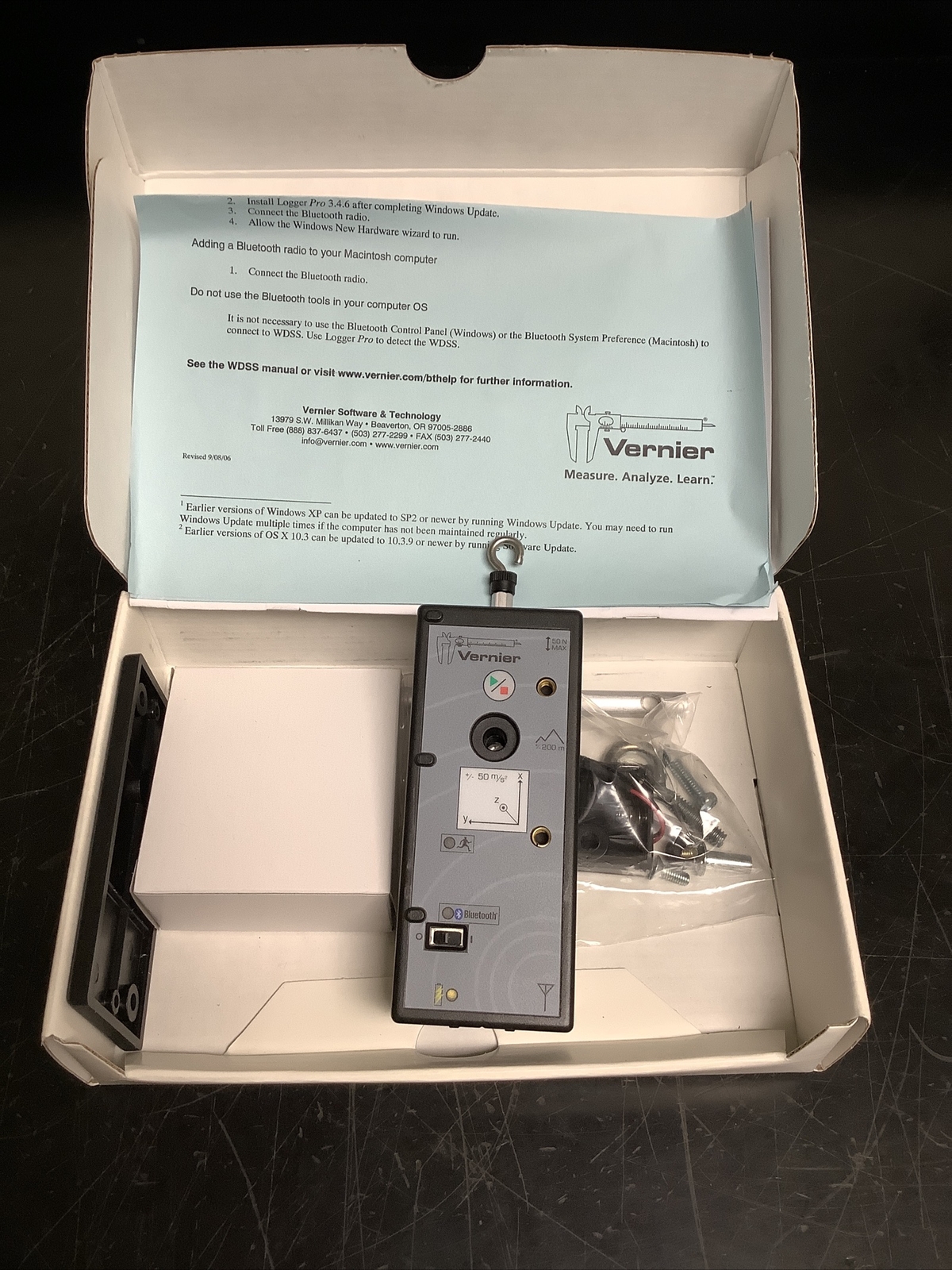 Vernier Wireless Sensor Dynamics System | WDSS | eBay