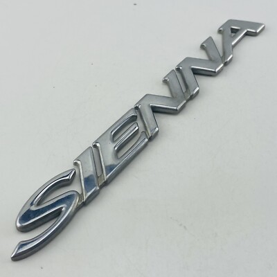 1998-2003 Toyota Sienna Emblem Logo Letters Badge Script Trunk Gate ...