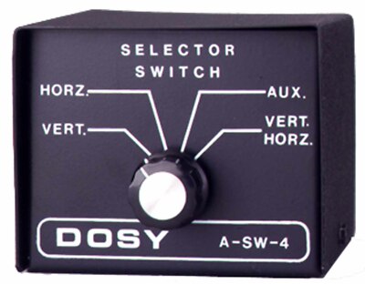 Dosy Sw4 4 Position Antenna Switch | Universal | Channel Monitor | 8 ...