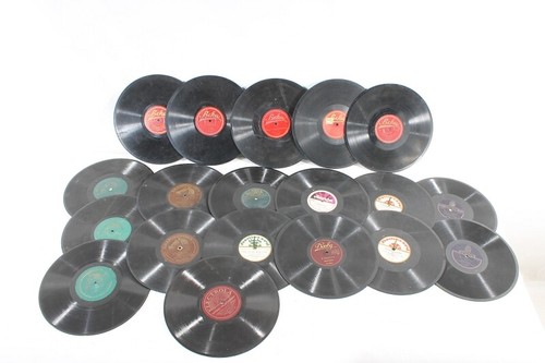 Collection of old Shellac Records Gramophone 19 Pieces | eBay