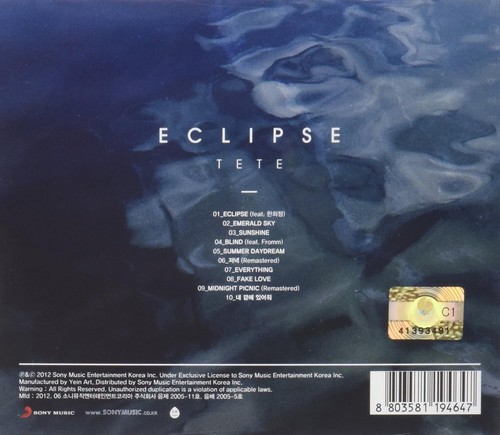 Tété Eclipse (CD) (UK IMPORT) 8803581194647 | eBay