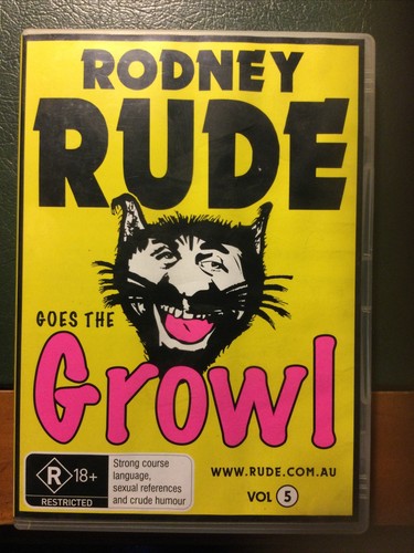 RODNEY RUDE - Goes The GROWL - Very Funny Aussie Stand-Up COMEDY DVD ...