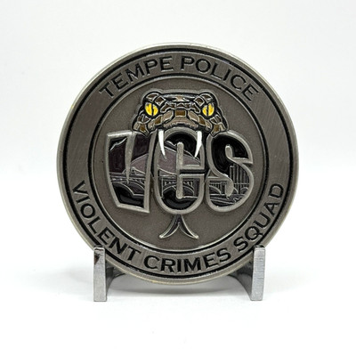 CHALLENGE COIN - Tempe Police Violent Crimes Squad Arizona | eBay