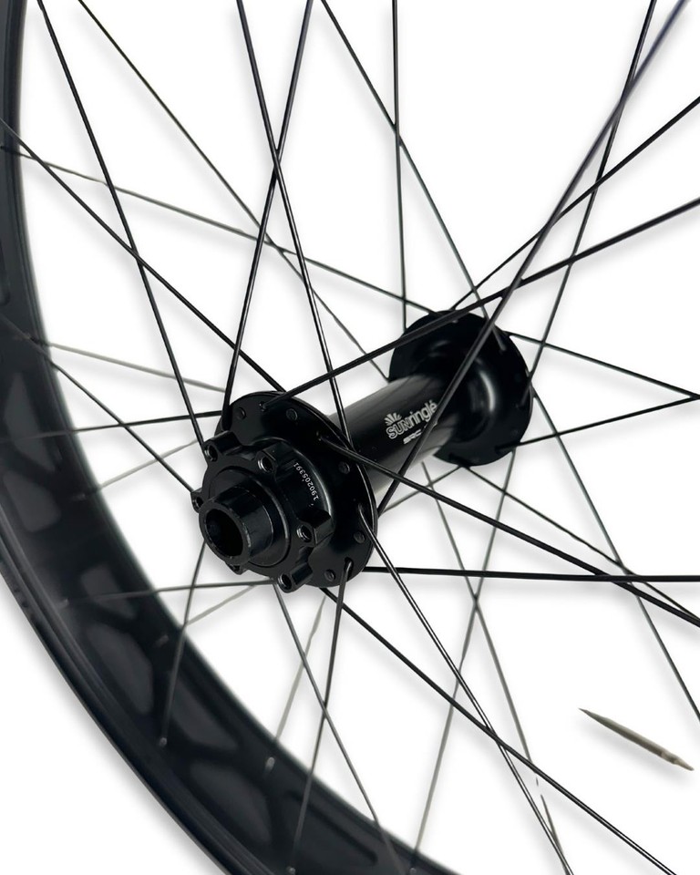 Sun Ringle Mulefut 80 26” Fat Bike Front Wheel 15x150mm 6-Bolt Disc ...