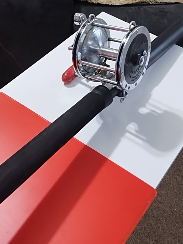 Trolling Fishing Rod Penn Rampage 7' Heavy 30-65lb And Reel Senator | eBay