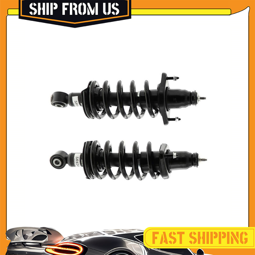 KYB Strut Plus Rear Strut & Spring Assembly Pair LH & RH Sides for ...