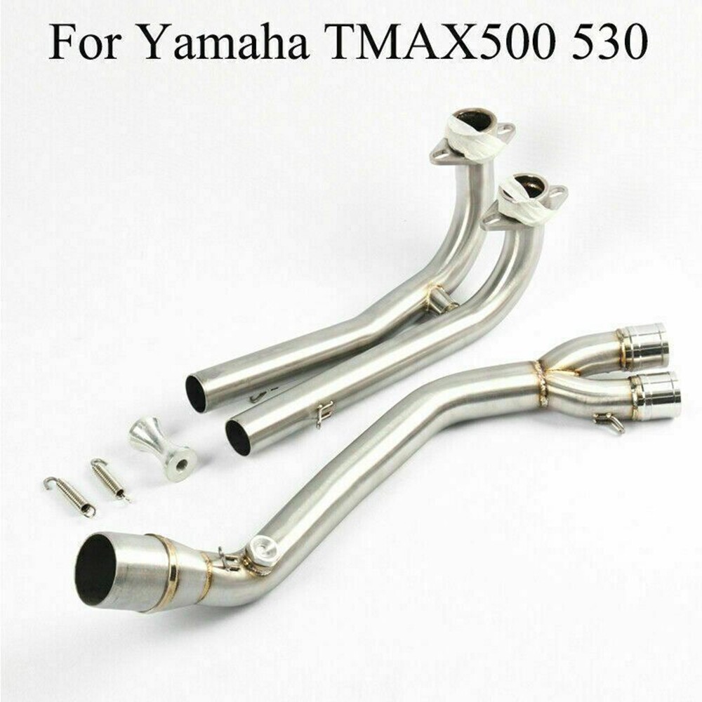 Exhaust System Link Header Pipe Motor Fits For Yamaha TMAX500 530 2008 ...
