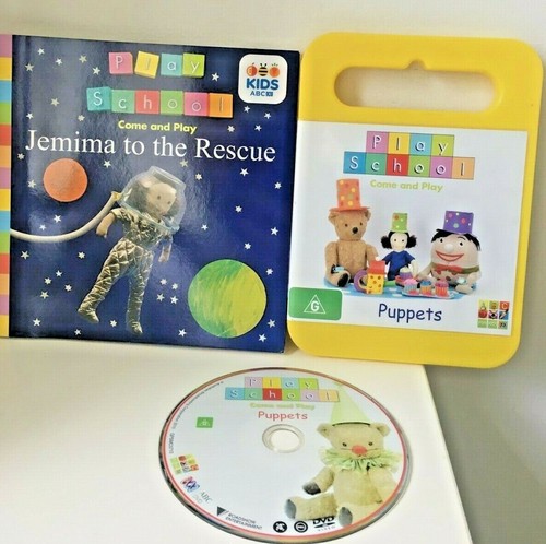 U Get 2 ITEMS ABC KIDS Jemima's Big Adventure DVD R4 & PLAY SCHOOL BOOK ...