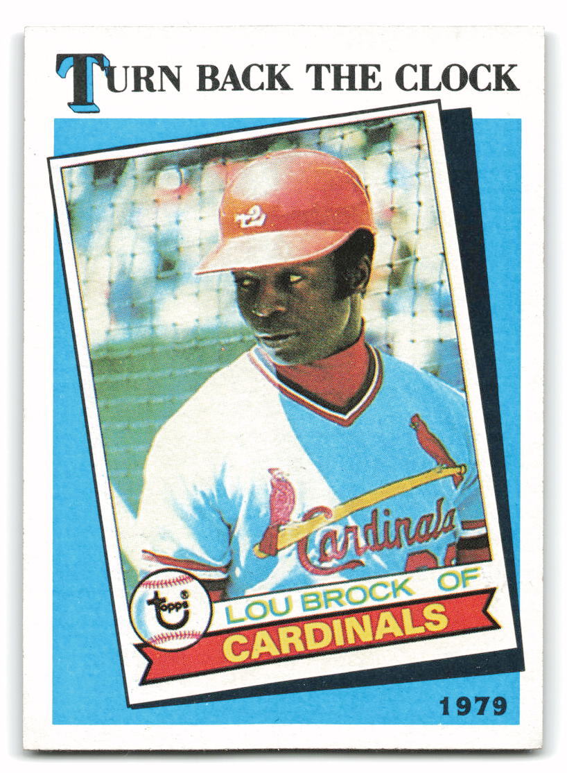 Lou Brock 1989 Topps #662 Base Price Guide - Sports Card Investor