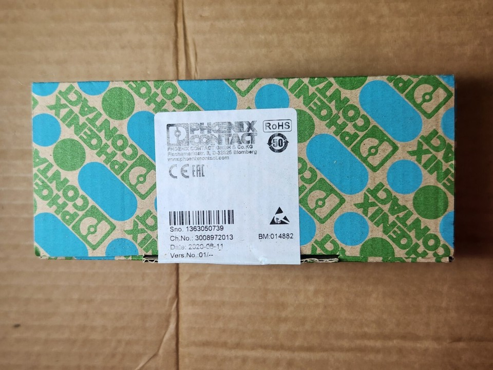 PHOENIX CONTACT 2701916 AXL F DI8/1 DO8/1 1H AXIOLINE I/O (Factory ...
