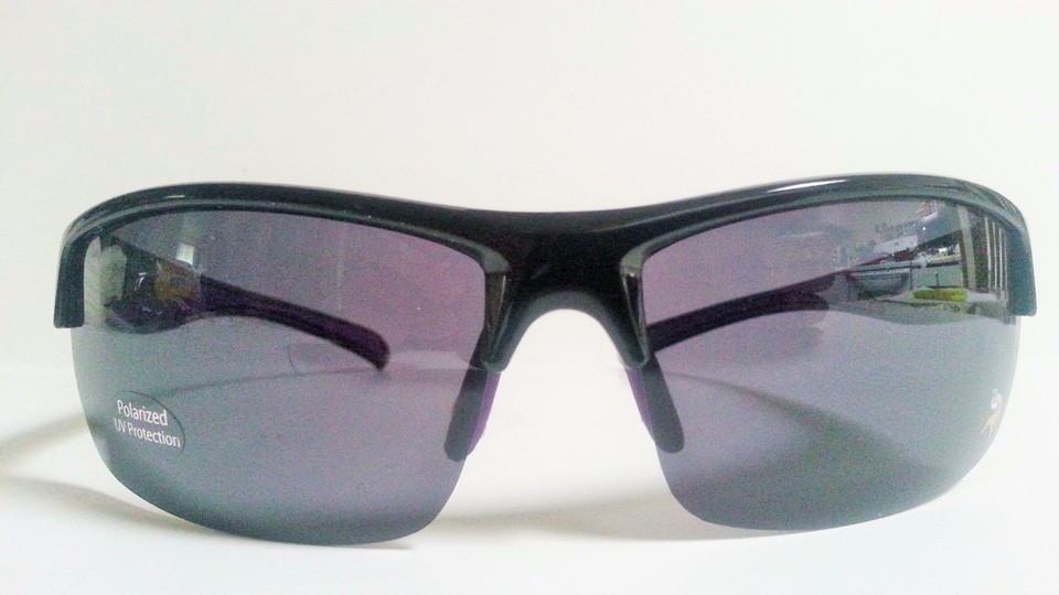 NFL Football Polarized Sport Wrap Team Sunglasses with Storage Pouch ...