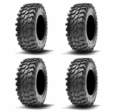 Full Set Maxxis Rampage Radial (8 Ply) UTV Tires 32x10x15 32x10-15 (4 ...