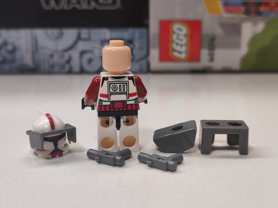 Star Wars Clone Trooper Commander Fox (Phase 1) custom Lego minifigure ...