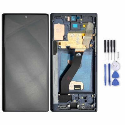 Für Samsung Galaxy Note 10 Display Full TFT LCD mit Rahmen Ersatzteil ...