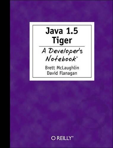Brett McLaughlin Java 5.0 Tiger (Paperback) Developer's Notebook (US IMPORT) 9780596007386 | eBay