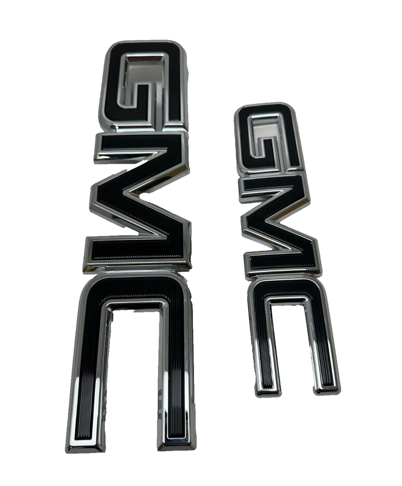 OEM Front & Rear Emblem Set Black Chrome For 2018-2021 GMC Terrain ...
