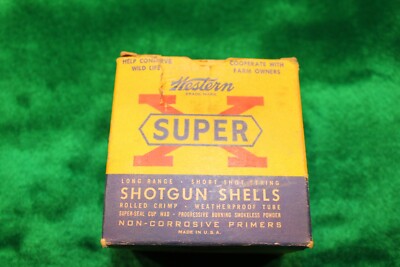 Western Super X 16 Ga. Shotgun Shells Box | eBay