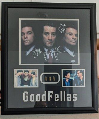 Goodfellas Signed One Of A Kind Collage Custom Framed Numbered COA | eBay