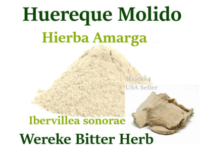 Huereque wereke wuereke 3 oz molido Wereque powder Hierbas Amarga ...