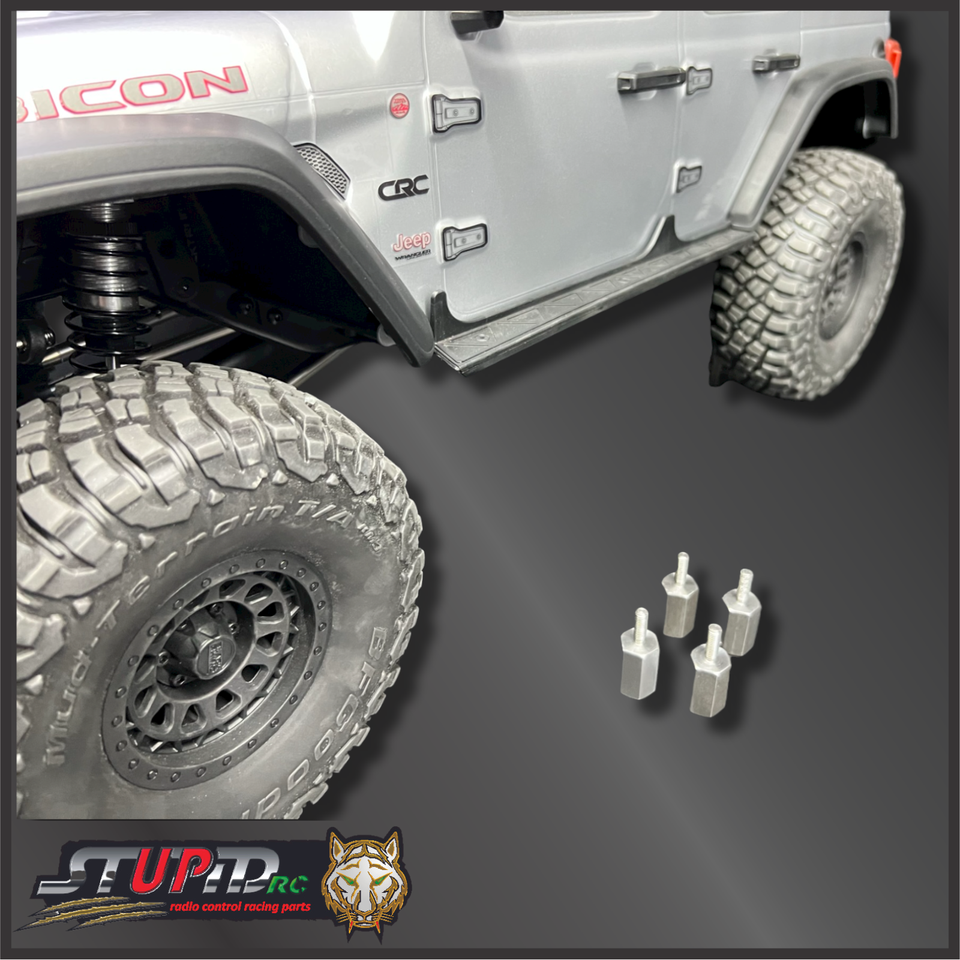 StupidRC Axial SCX6 Wheel Extension Kit 30mm HEX 17mm | eBay